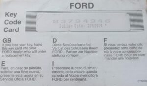 Free Ford Radio Code Calculator - Car Radio Code Calculator