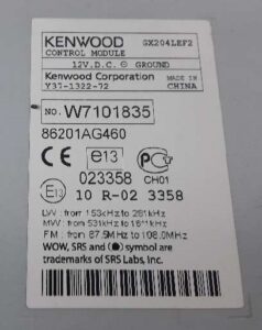 Kenwood Radio Code Calculator - Car Radio Code Calculator